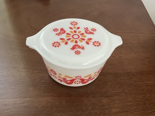 Vintage Friendship Pyrex #473 1QT Casserole with Matching Lid | eBay