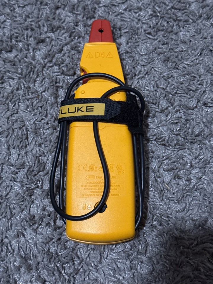 Fluke 771 Milliamp Process Clamp Meter DMM Test AC MA Tester Comes W ...