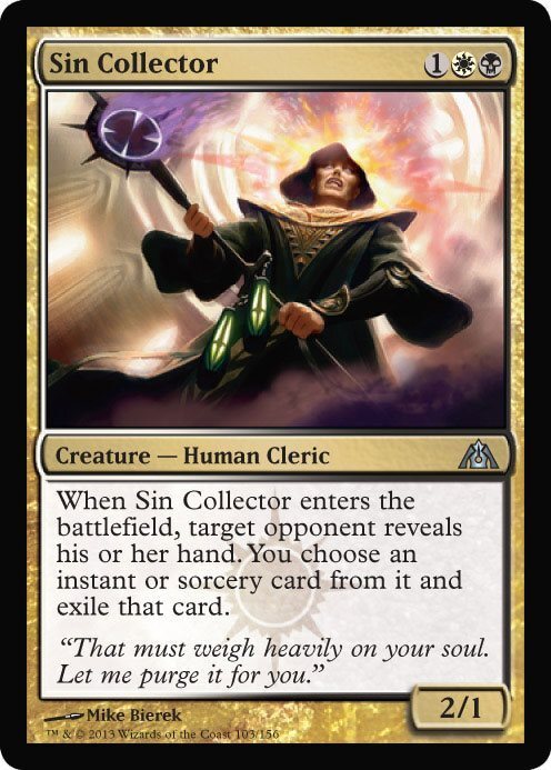 MTG: Sin Collector [Mint/NM] Dragon's Maze Magic the Gathering CCG TCG ...