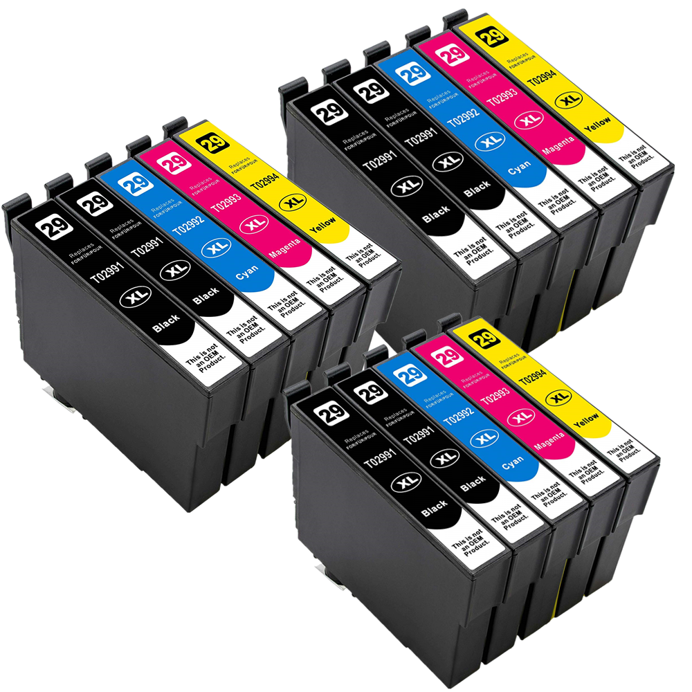 Ink Cartridges For Epson 29XL XP-255 235 245 247 355 352 332 345 455 ...