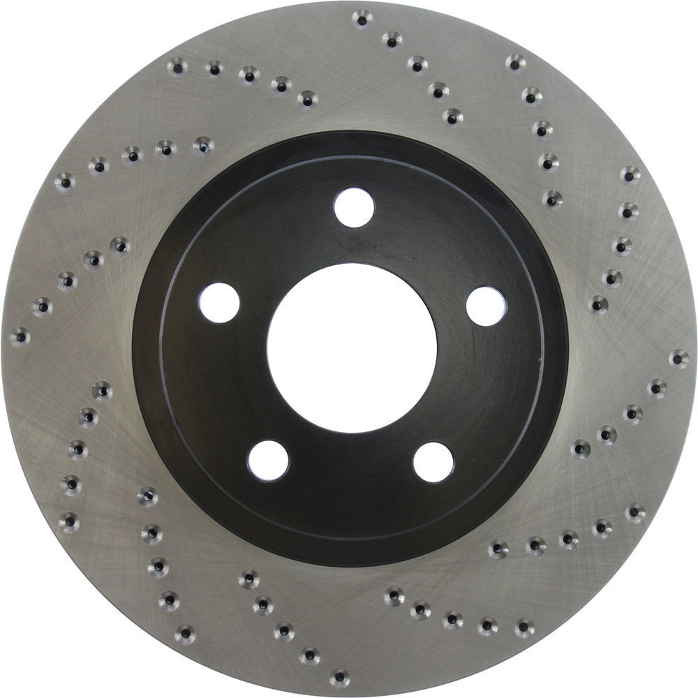 Disc Brake Rotor-Sport Cross-Drilled Stoptech 128.62055L for sale ...