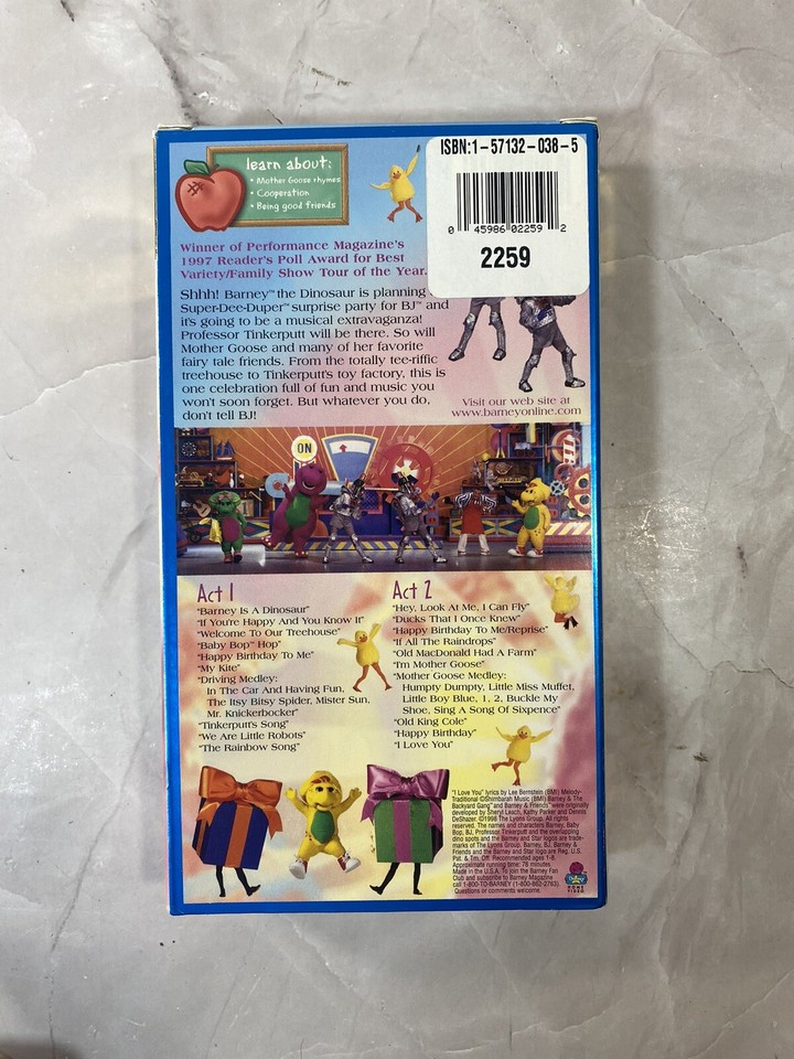 Barney - Barneys Big Surprise (VHS, 2006) 45986020239 | eBay