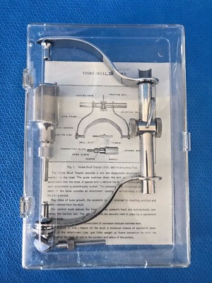 Zimmer 365, Vinke Skull Traction Set w/ Case, Orthopedic, Neuro ...