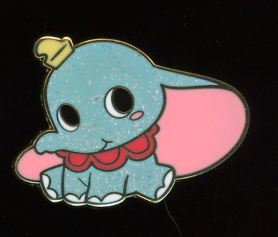 Loungefly Glittery Chibi Dumbo Mystery Dumbo Sitting Disney Pin | eBay