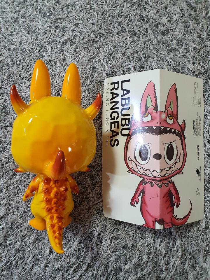 Labubu Rangeas Kasing Lung T9G How2work The Monsters Sofubi Soft Vinyl ...