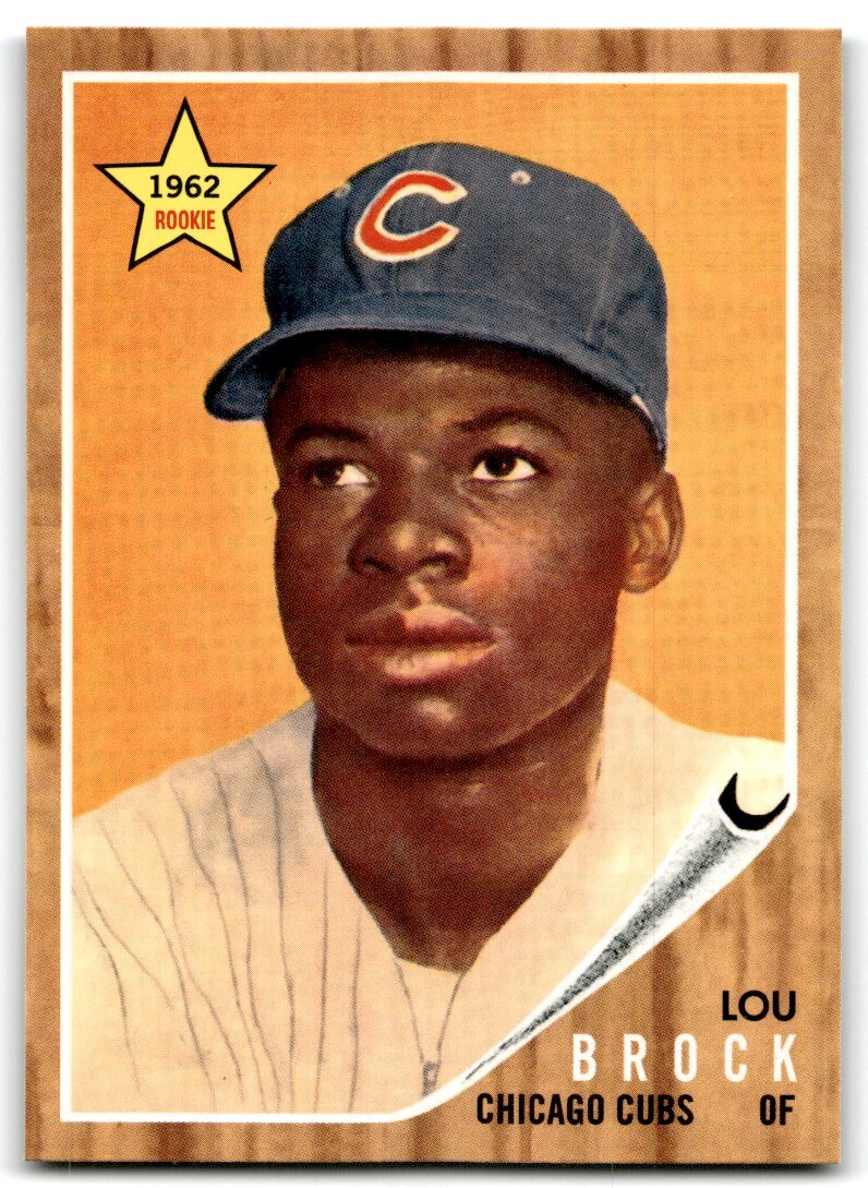 2019 TOPPS ICONIC CARD REPRINTS LOU BROCK CHICAGO CUBS #ICR-75 | eBay