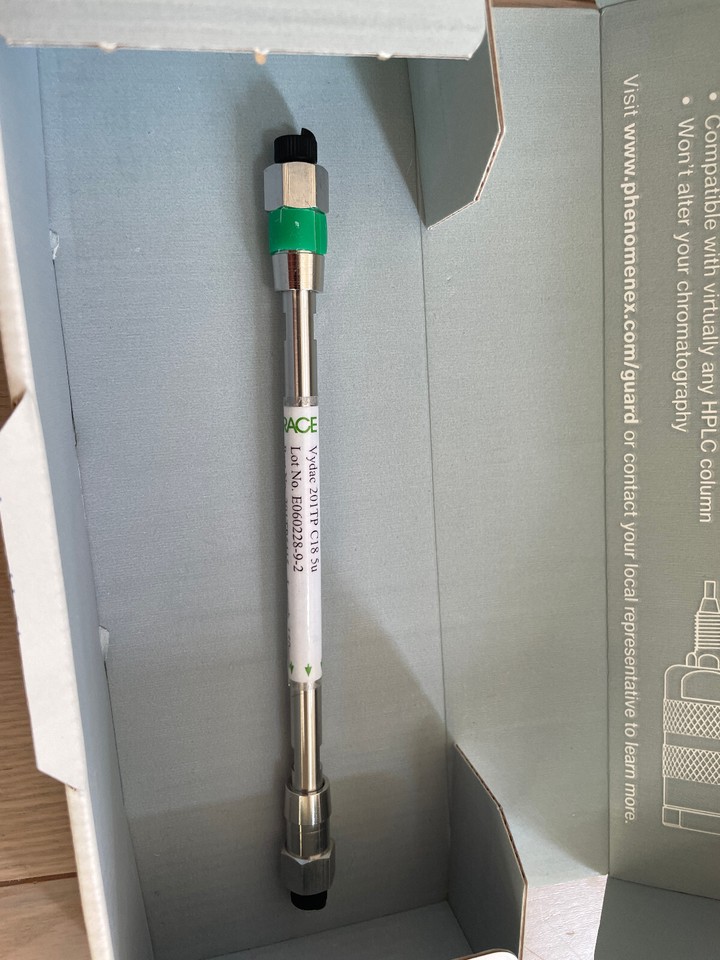 Phenomenex Vydac 5u 201TP (C18) Column 4.6 mm X 150 mm 201TP5415 | eBay