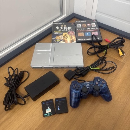 Playstation 2 Unit With Clear Blue Controller | eBay