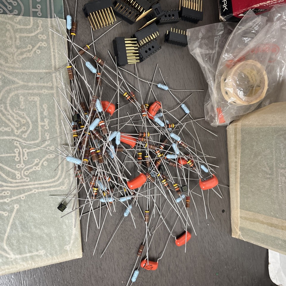 Vintage Electronic Repair Parts Lot | eBay