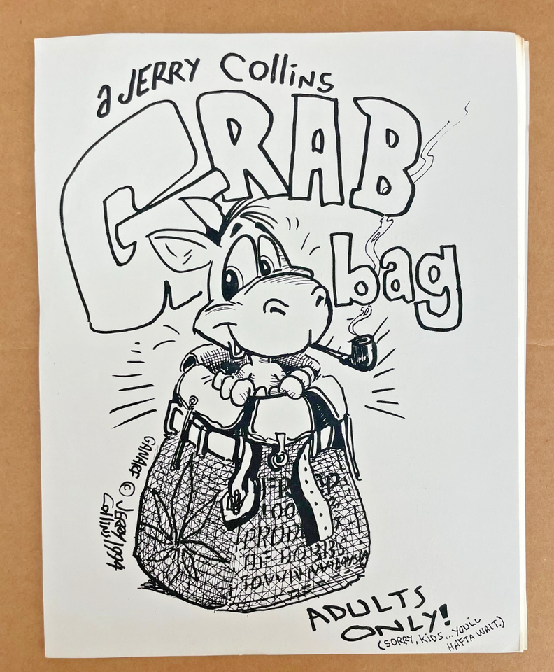 Jerry Collins Grab Bag Portfolio Andromorphic Furry Art Collection 1994 ...