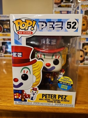Funko Pop Ad Icons Pez #52 Peter Pez, 2019 SDCC/Toy Tokyo Exclusive | eBay