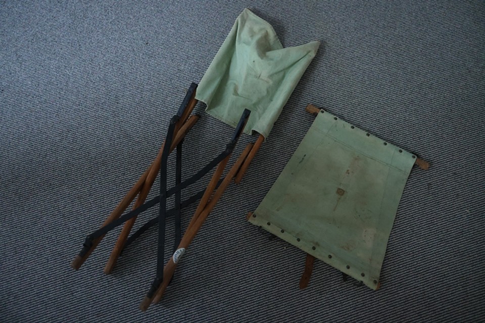 WW2 Officers Camping Chair and Table | eBay UK