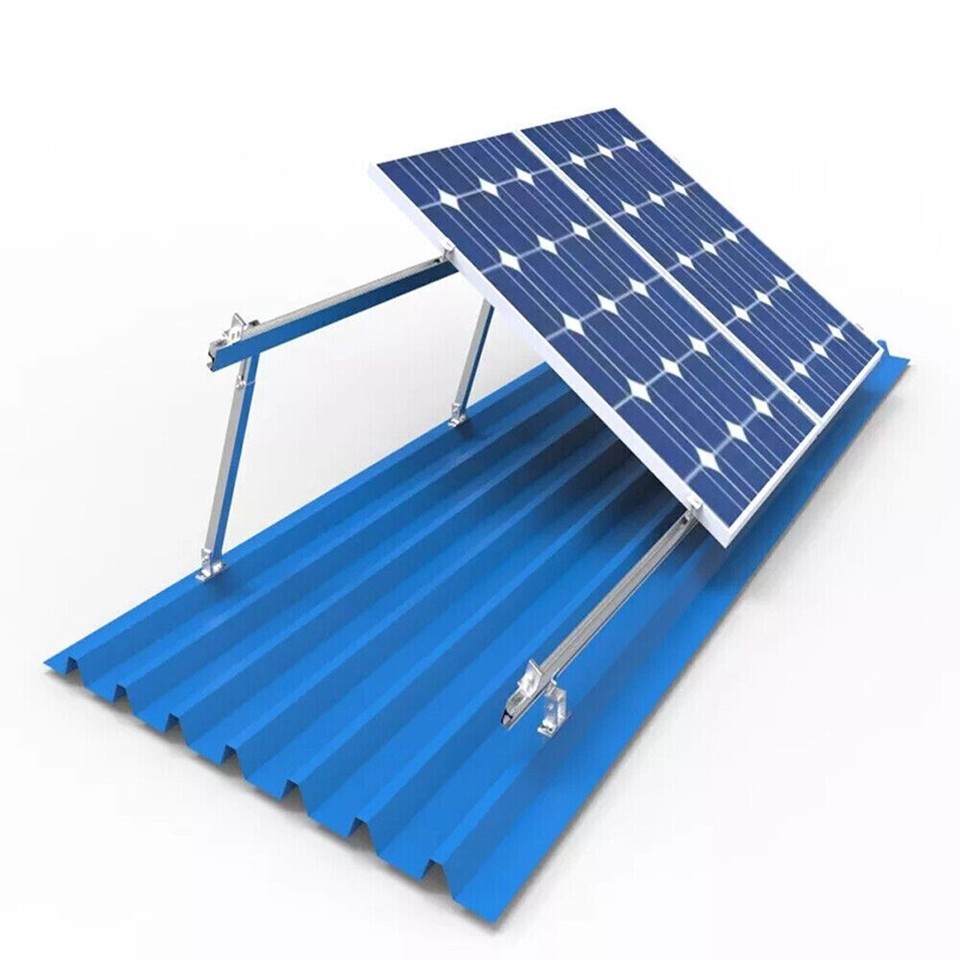 Solar Panel Foot Mount Aluminum Alloy For Roof Mount Photovoltaic ...