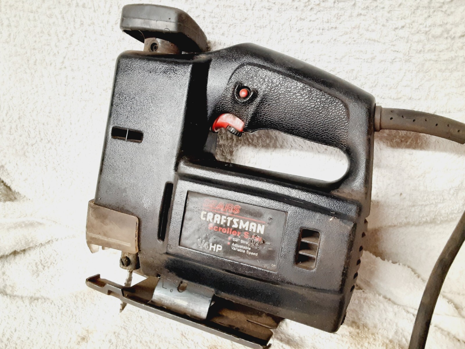 Craftsman Auto Scroller Saw Sears USA 1/4HP Model 315.172070 Stroke 5/8 ...