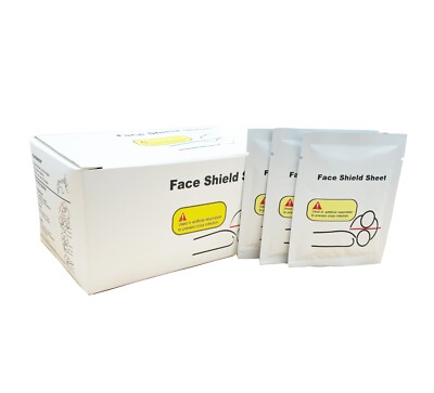 50pcs/pack Cpr Face Shield Sheet Mask | eBay