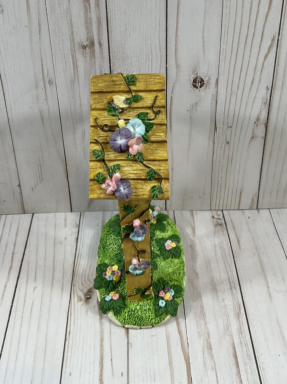 Table Top Wind Chime Floral Arbor Theme | eBay