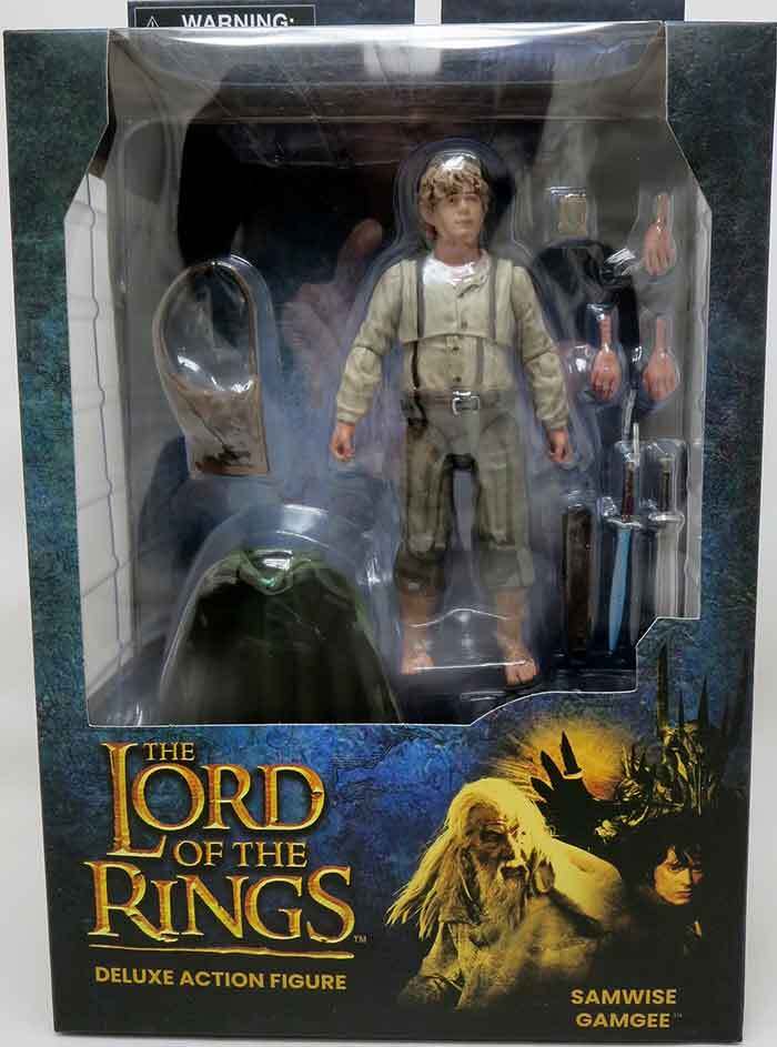Lord Of The Rings 7 Inch Action Figure Deluxe Series 6 - Samwise Gamgee ...