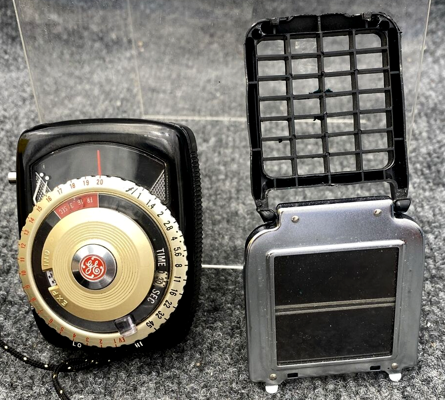 General Electric PR-3 Guardian Light Exposure Meter With ACCESSORY Cell ...
