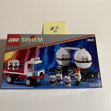LEGO 4537 Octan Twin Tank Rail Transport Instructions and Parts List