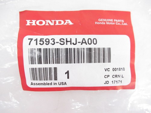 Genuine OEM Honda 71593-SHJ-A00 Passenger Rear Bumper Bracket 2005-2010 ...
