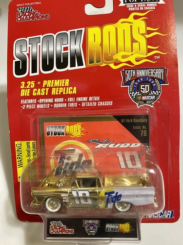 Racing Champions Stock Rods NASCAR #10 Tide 1957 Ford Ranchero Ricky ...