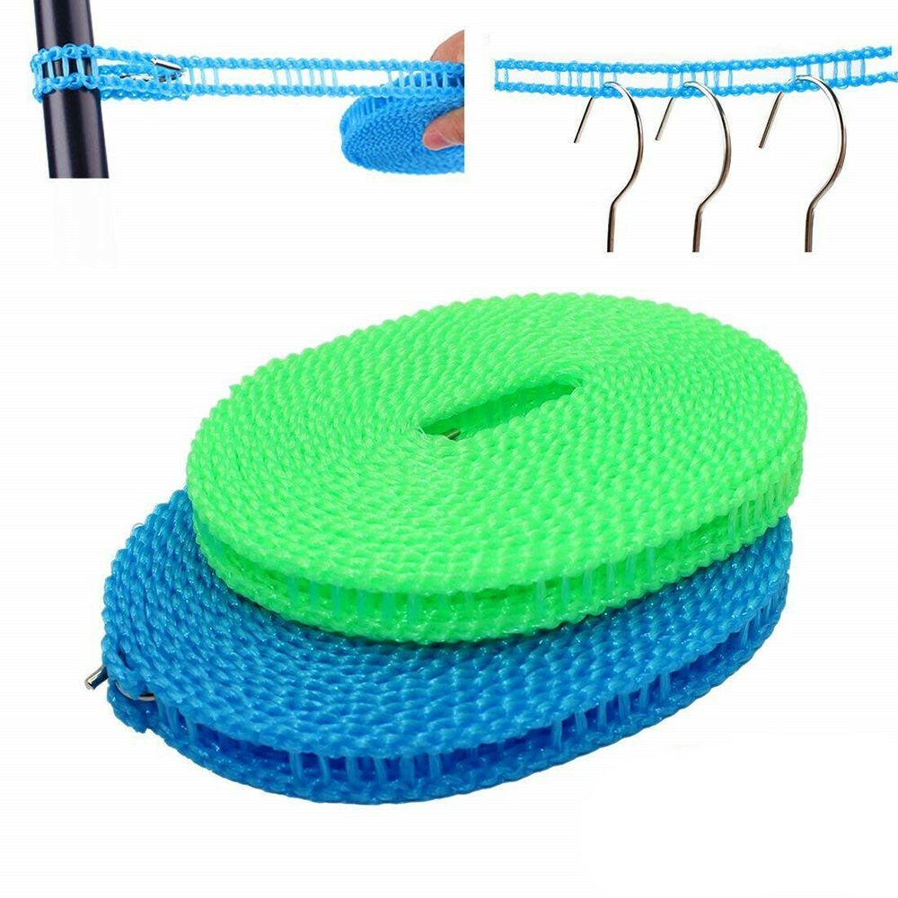 Outdoor Laundry Washing Rope Nylon 3m/5m Clothesline | eBay