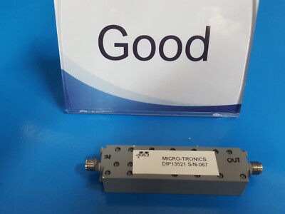 Micro-Tronics DIP13521: SMA Low Pass Filter 600MHz (067) | eBay