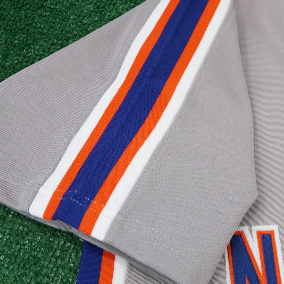 Gary Carter 1988 New York Mets Grey Road Men's Cooperstown Throwback ...