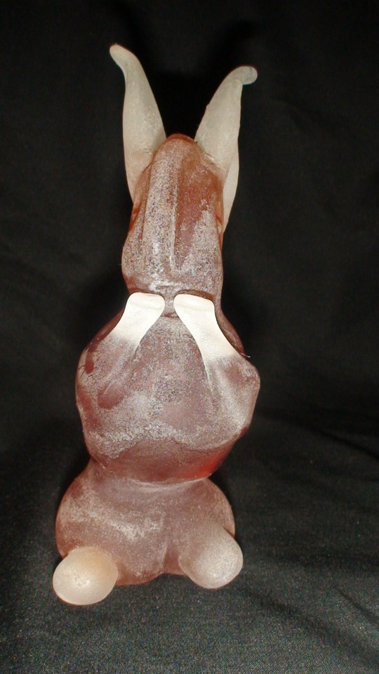 MURANO GINO CENEDESE VETRI FROSTED RABBIT - NEEDS RESTORATION | eBay
