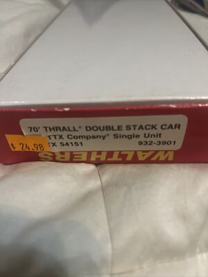 - HO-WALTHERS CAR KIT-TTX DOUBLE STACK CAR Partially SEALED 932-3901 | eBay