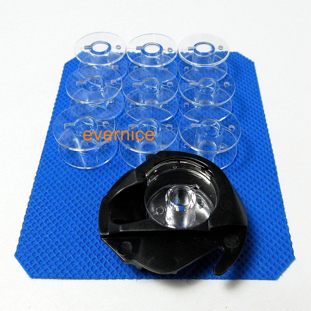 Bobbin Case +10 Bobbins #137322-001 For Singer 6408, 6412,6416,6423 | eBay