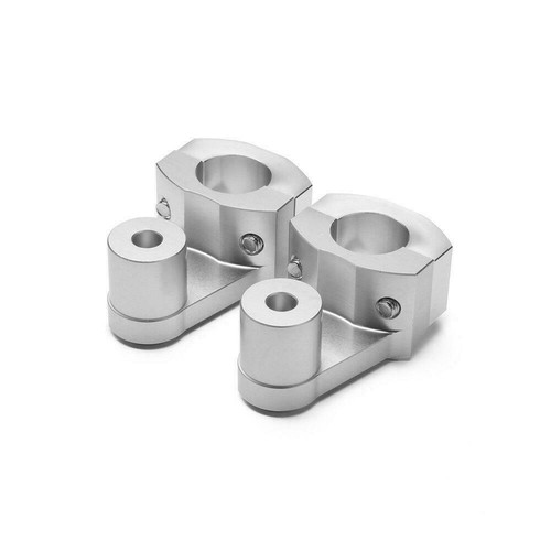 Handlebar Risers Bars Motor Silver Motorcycle Fit for Honda CB 1000 R ...