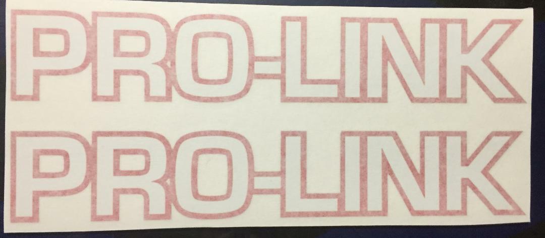 HONDA XR CR125,250,500 SWINGARM PRO-LINK PROLINK DECALS GRAPHICS RED | eBay