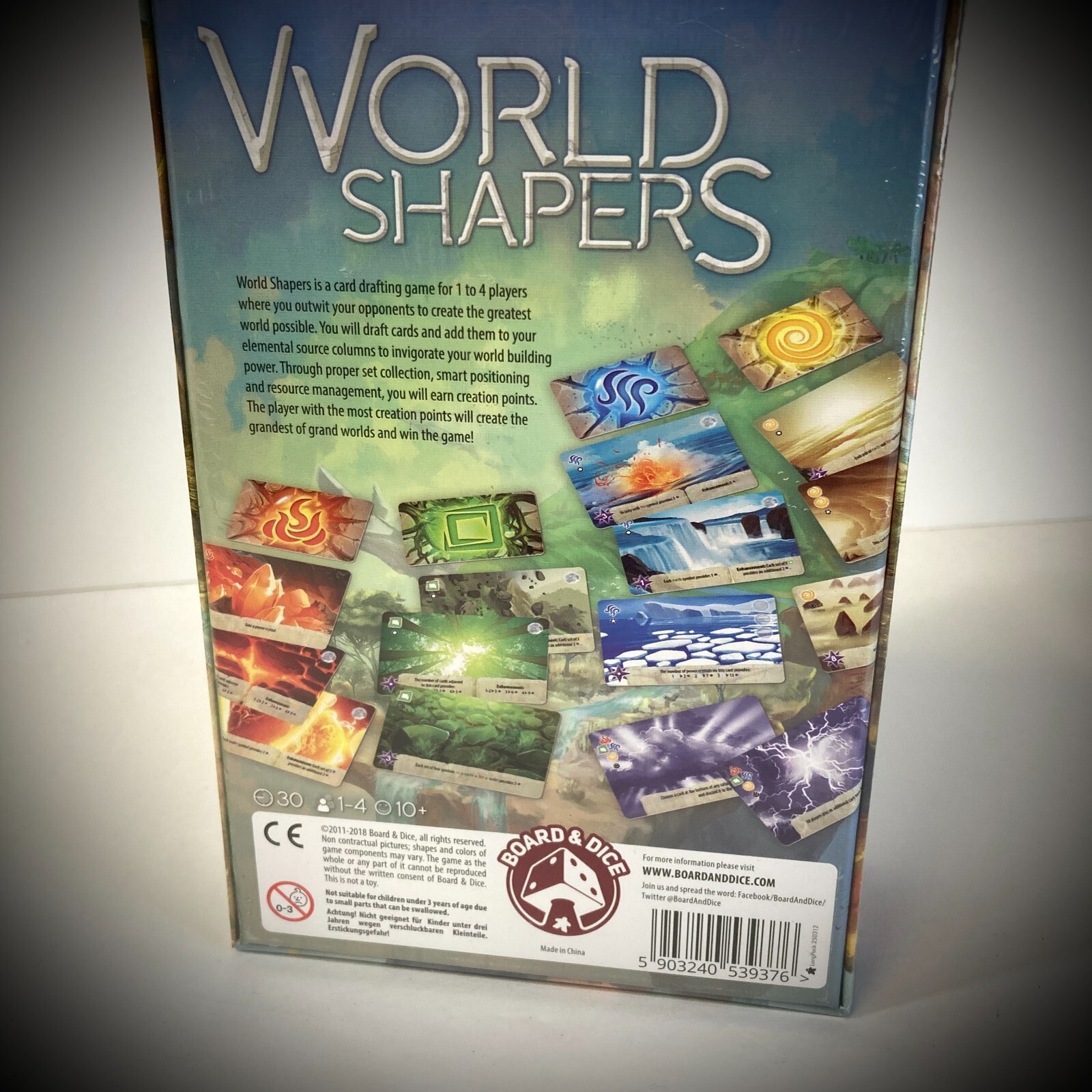 Sealed WORLD SHAPERS BOARD GAME card drafting strategy 2019 OOP English ...
