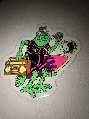Vintage 80's original T&C Surf Mutant sticker NOS | eBay