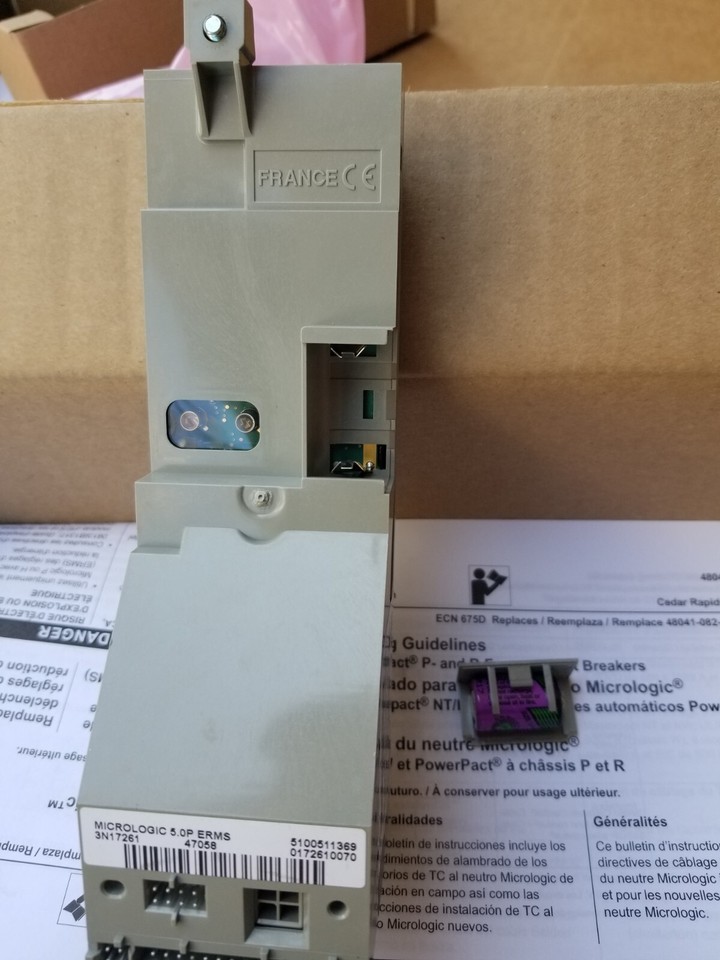 SCHNEIDER ELECTRIC TRIP UNIT S163A ERMS MICROLOGIC 5.0P | eBay