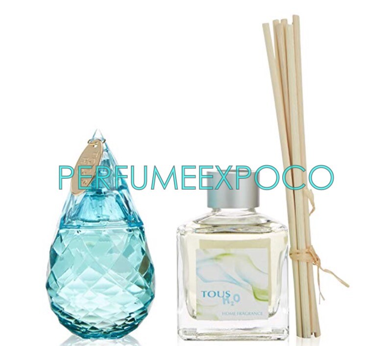 TOUS H20 WOMEN 2PC SET 3.4oz EDT Spr + Home Frag. Wood Sticks RARE ...
