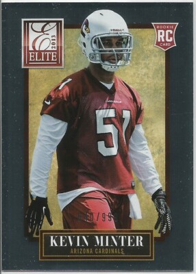 2013 Panini Elite ~ KEVIN MINTER Rookie Base #154 Cardinals RC #640/999 ...