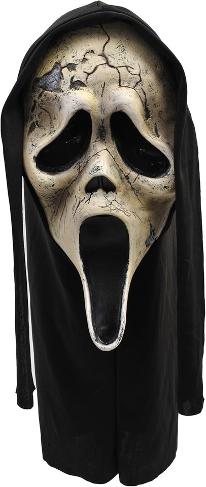 Fun World Officially Licensed Ghost Face Aged Mask Costume Accessory | eBay