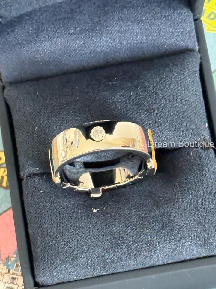 Disneyland Parks CRISLU Disneyland Marquee Ring Size 8 NIB | eBay