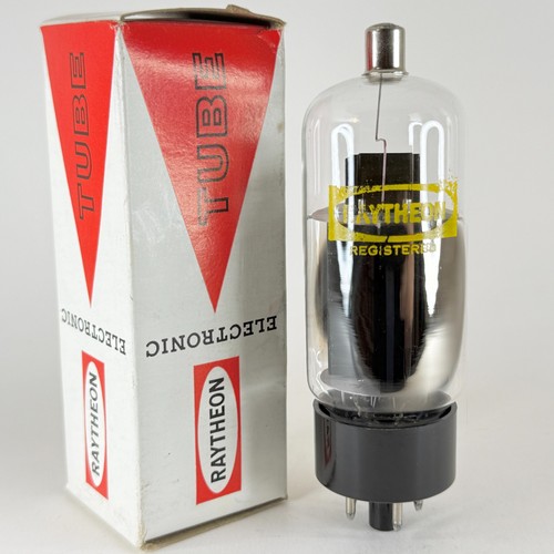 (1) Tested Raytheon 6CD6GA Tube with Original Box 6CD6 GA Power Pentode ...