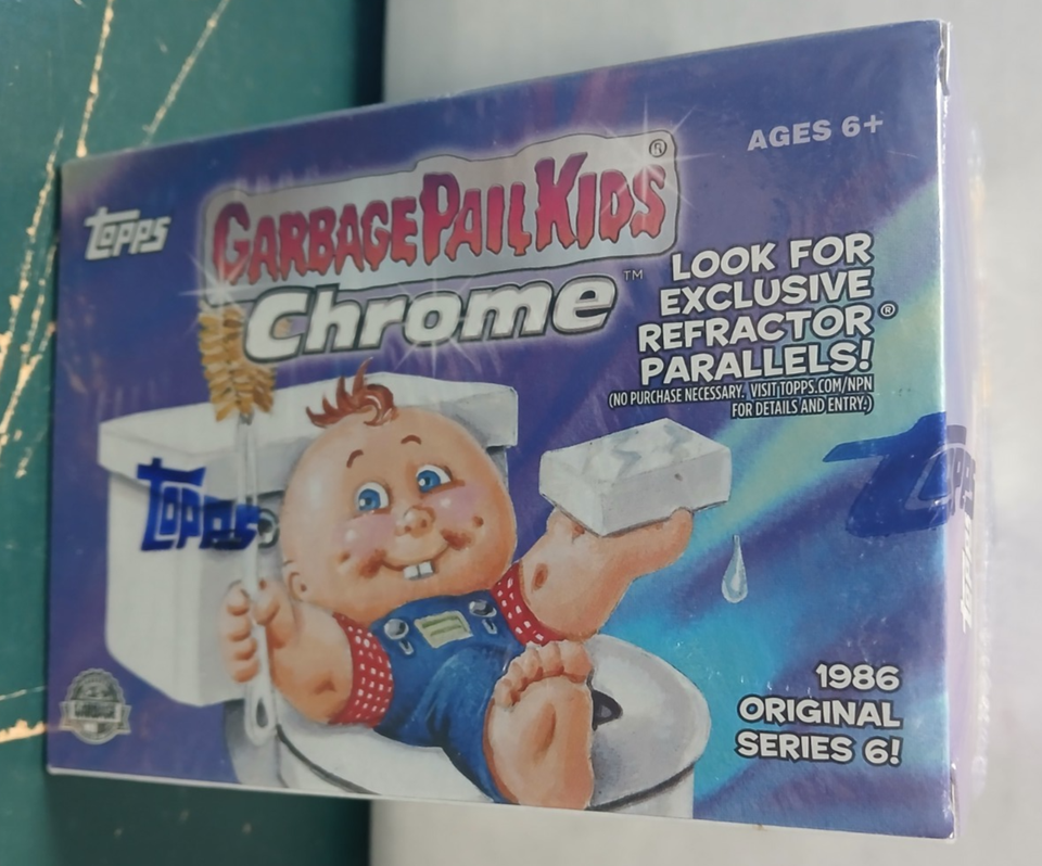 2023 TOPPS CHROME GARBAGE PAIL KIDS SERIES 6 FACTORY SEALED BLASTER BOX ...