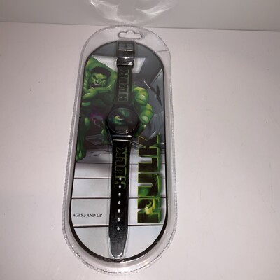 Vintage New 2003 Marvel Hulk Watch Official Movie Merchandise | eBay