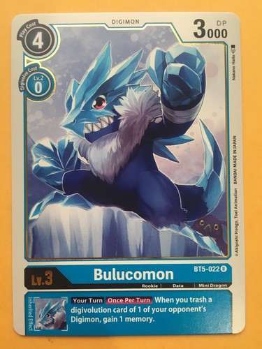 Bulucomon BT5-022 R Digimon CCG | Battle of Omni Near Mint English | eBay