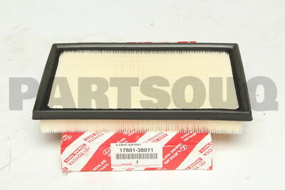 1780138011 Genuine Toyota ELEMENT SUB-ASSY, AIR CLEANER FILTER 17801 ...