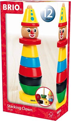 BRIO - Stacking Clown | eBay Australia