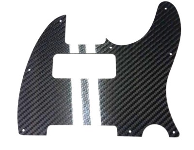 CARBON FIBER P-90 Telecaster PICKGUARD for USA Fender Tele P90 8 Hole ...