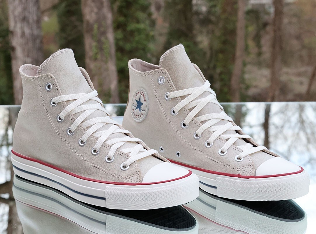 Converse Chuck Taylor All Star Hi Leather Men’s Size 11 Grey Custom ...