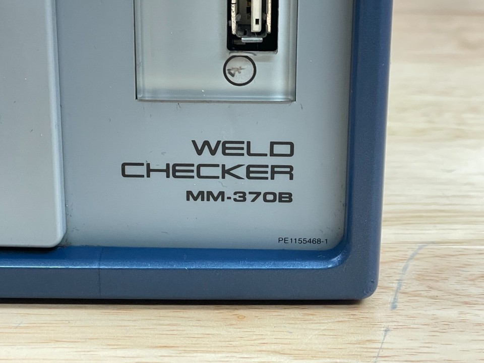 Miyachi MM-370B Weld Checker, MM-370-00-01, 3-370-02, w/ 185793.12 | eBay