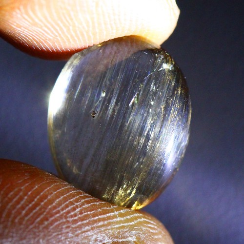 6.40 CTS_ANTIQUE GEM COLLECTION_100 % NATURAL UNHEATED RAINBOW RUTILE ...